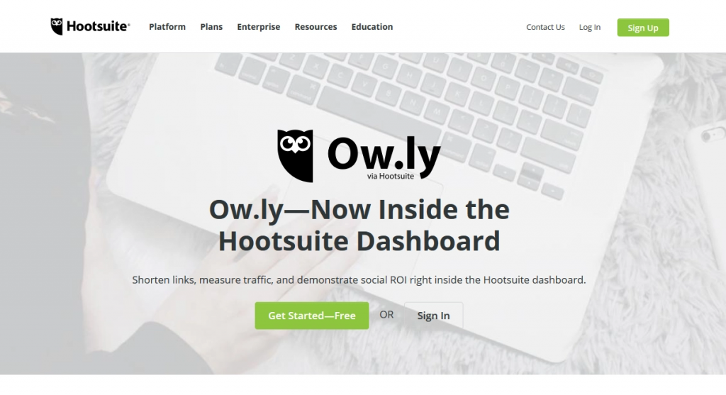 Acortador de URL Ow.ly: reseña y alternativas